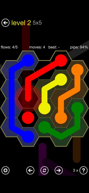 Flow Free: Hexes for iOS